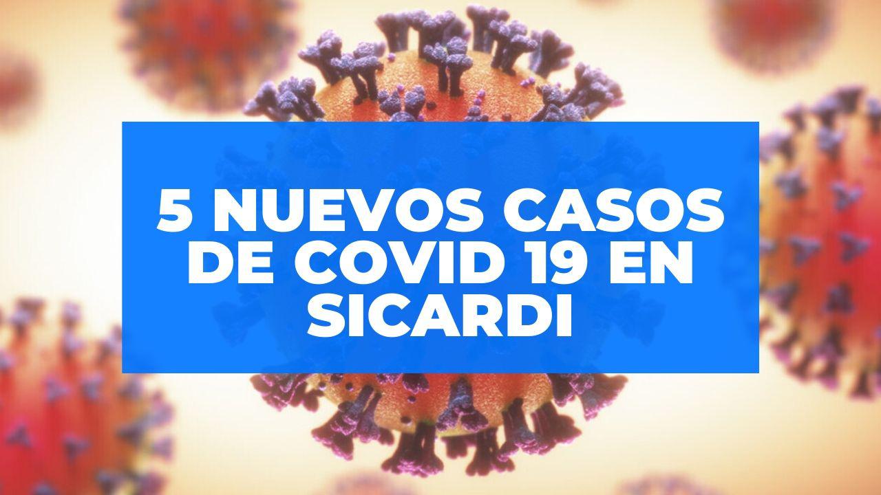 Cinco nuevos casos de Covid 19 en Sicardi Cinco nuevos casos de Covid 19 en Sicardi